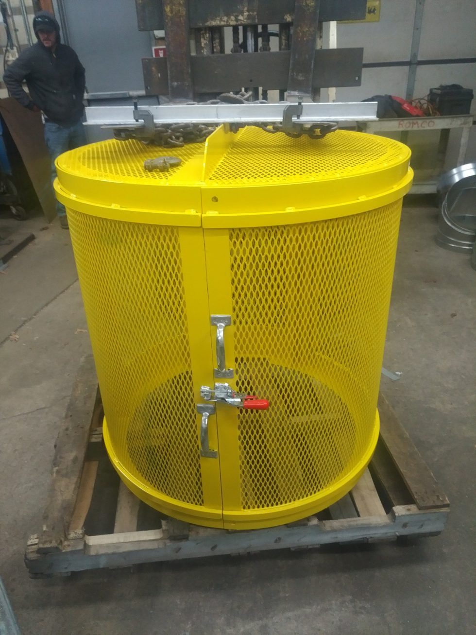 OSHA-compliant Custom Machine Guarding | ROMCO Contractors & Engineering